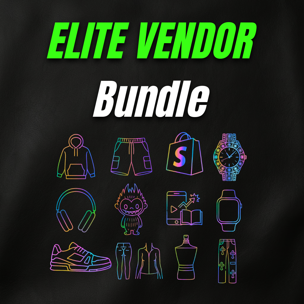 . Elite Vendor Bundle – Lukes Vendors